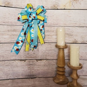Ladybug Decorative Bow ~ Ladybug and Daisy Baby Shower ~ Baby Shower ...