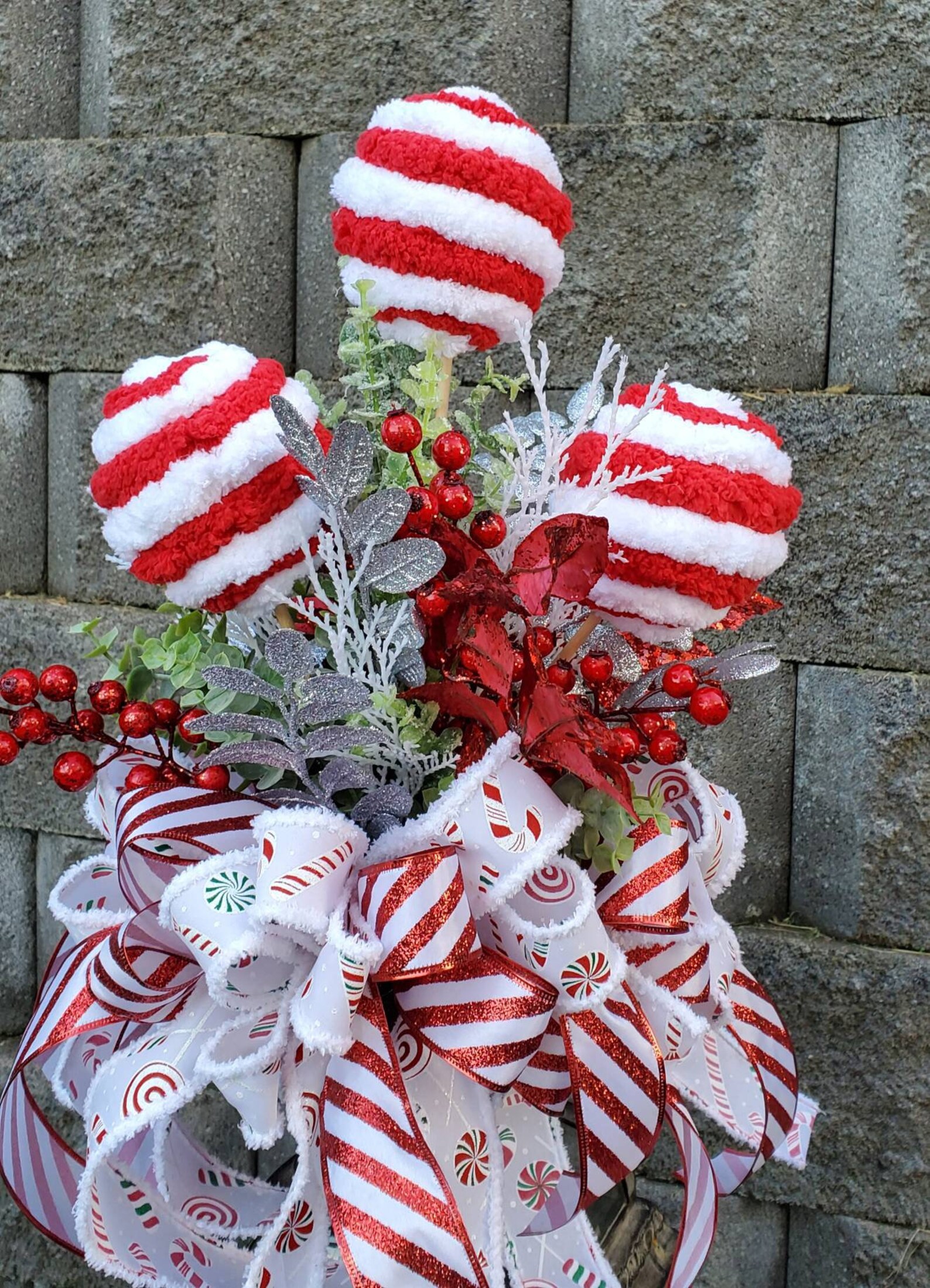 Candyland Christmas Tree Topper 360 Degrees View Fun - Etsy