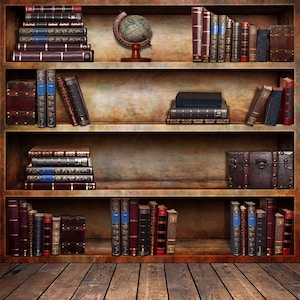 Bookshelf Bookcase School Study Library Books Photography Studio ...