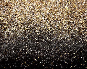 Black Gold Backdrop | Etsy