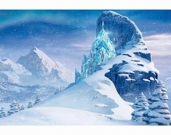 Frozen backdrop | Etsy