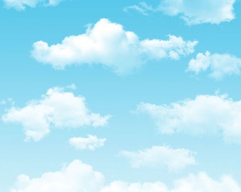 Cloud backdrop | Etsy