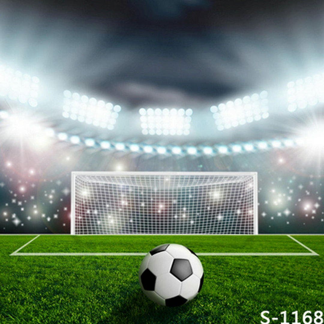 Vinyl Soccer Football Green Field Photography Studio Backdrop ...