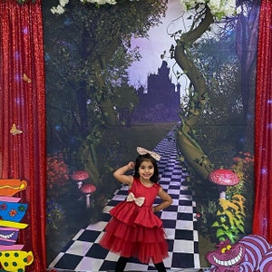 Fairy Tale Wonderland Castle Photography Studio Backdrop Background - Etsy