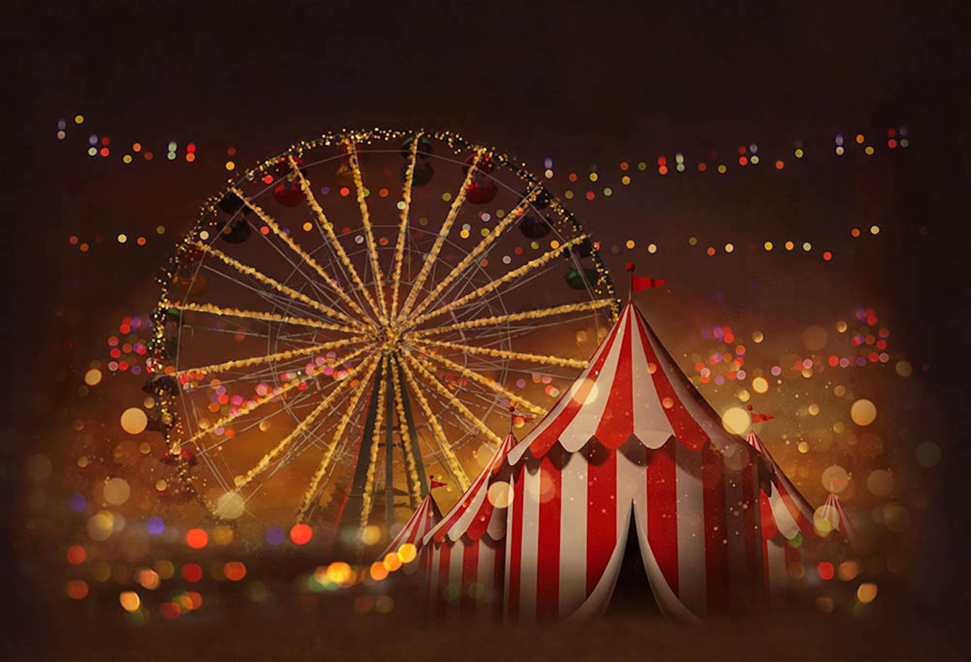 Red Curtain Tent Circus Stage Stars Birthday Photography - Etsy Australia