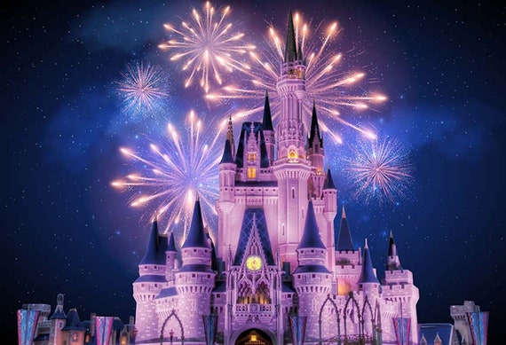Cinderella Castle Fireworks Wallpaper