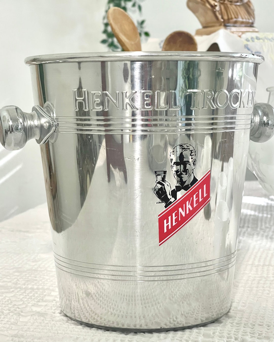 German Champagne Bucket Ice Bucket Wiesbaden Henkell Sekt Henkell ...