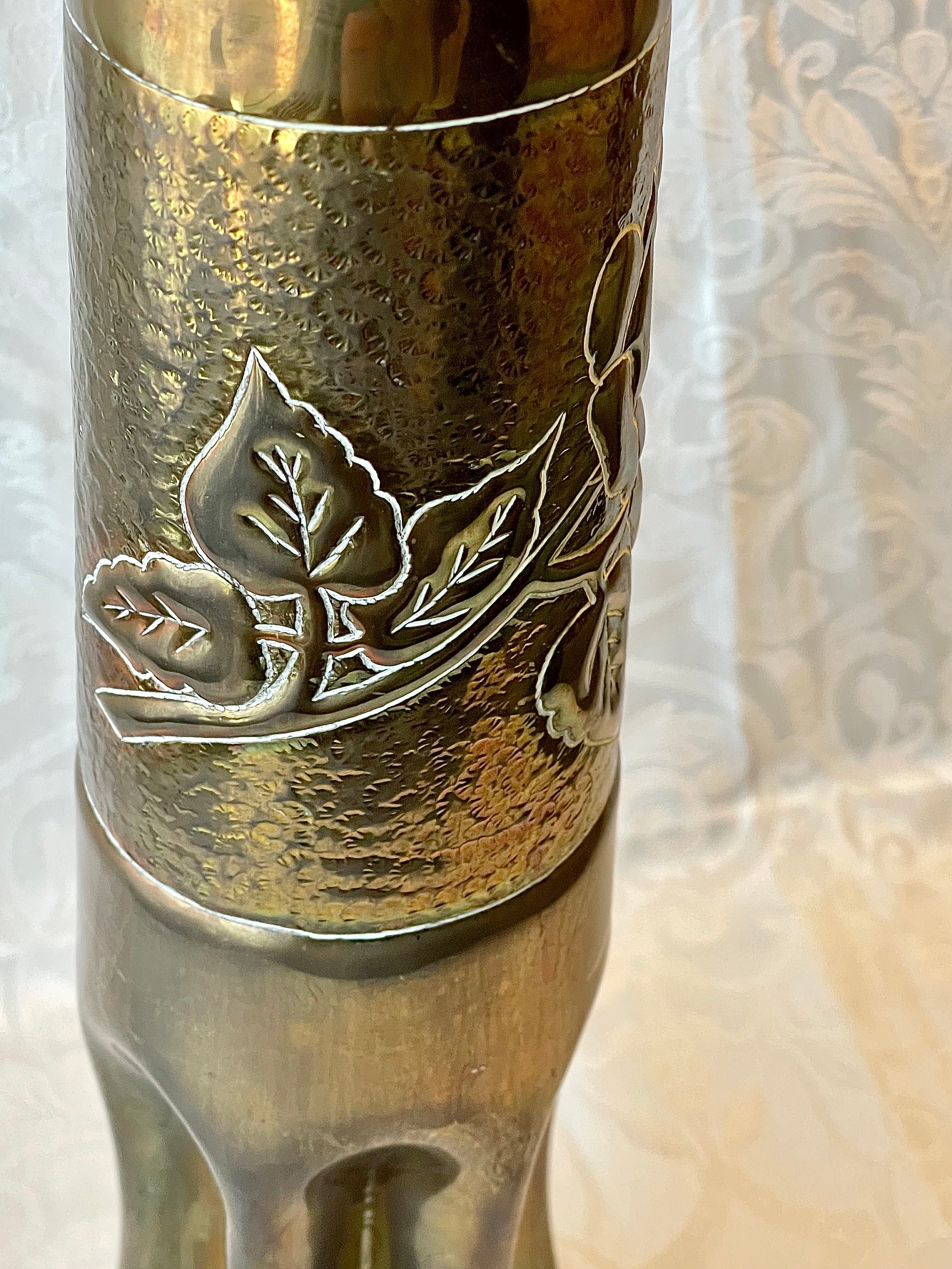 WW1 Artillery Shell Casing Trench Art Vase FRENCH World War 1 - Etsy