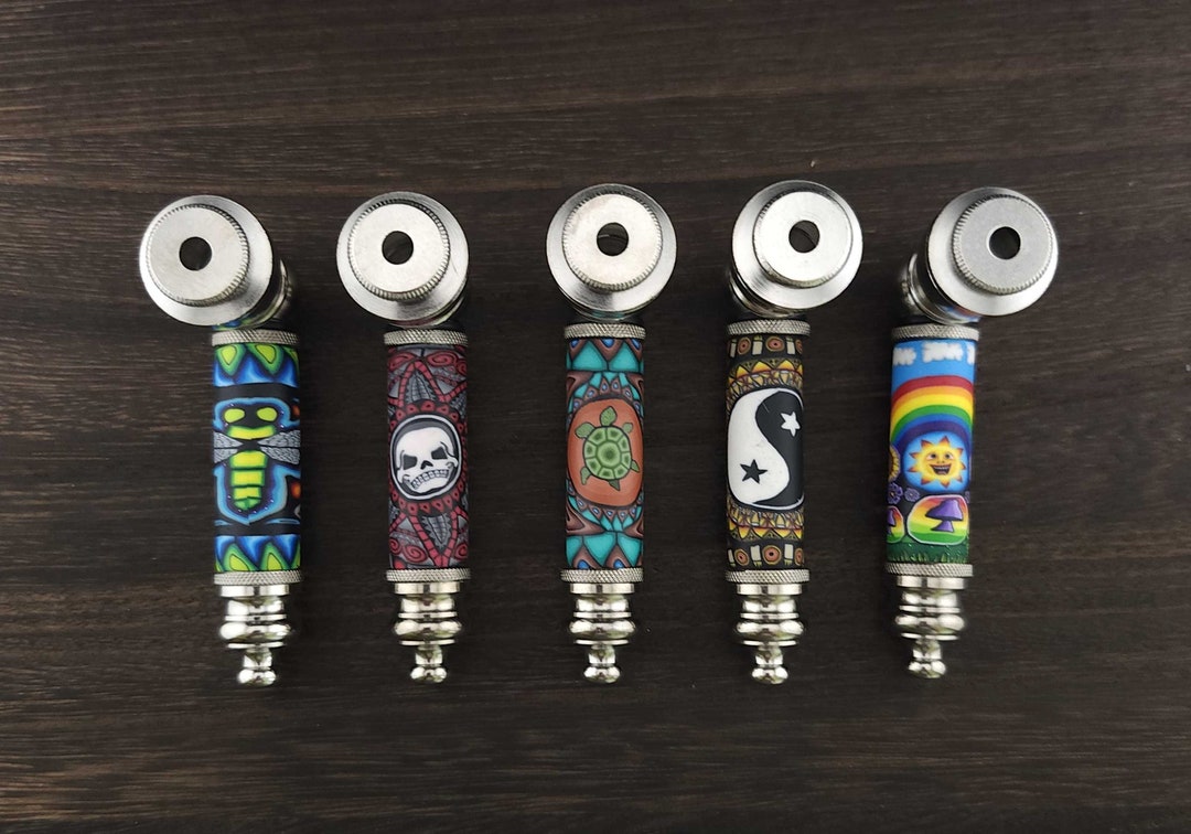 Handmade Clay Hand Pipe / Small Collectable Fimo Pipe / Novelty Pipes ...