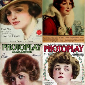 194 Old Issues of Photoplay - America Film Fan Magazine Vol. 1 (1914 ...