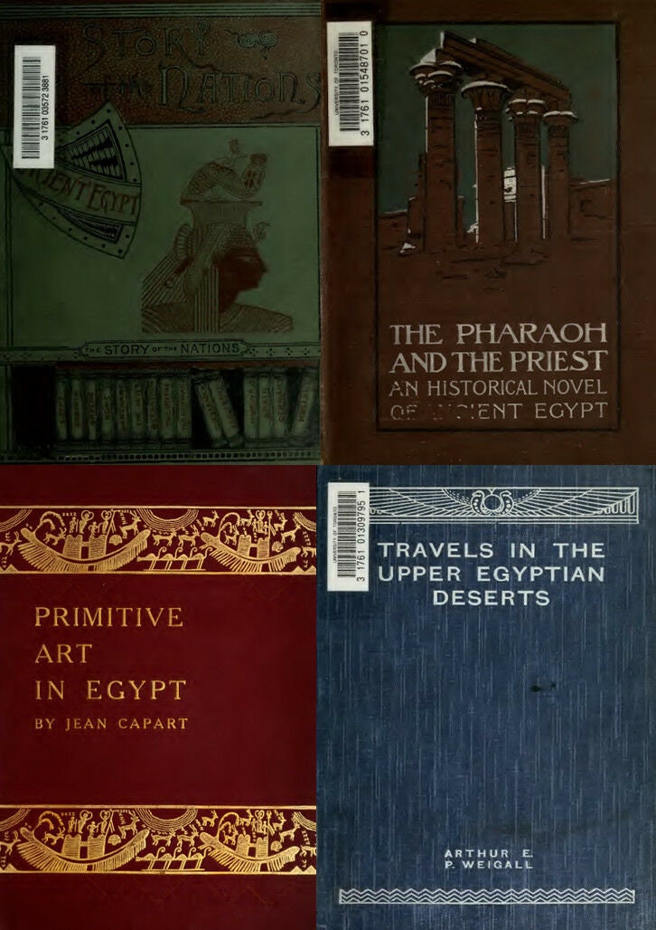 Ancient Egypt & Egyptian Archaeology History Pyramid Giza - 230 Old ...