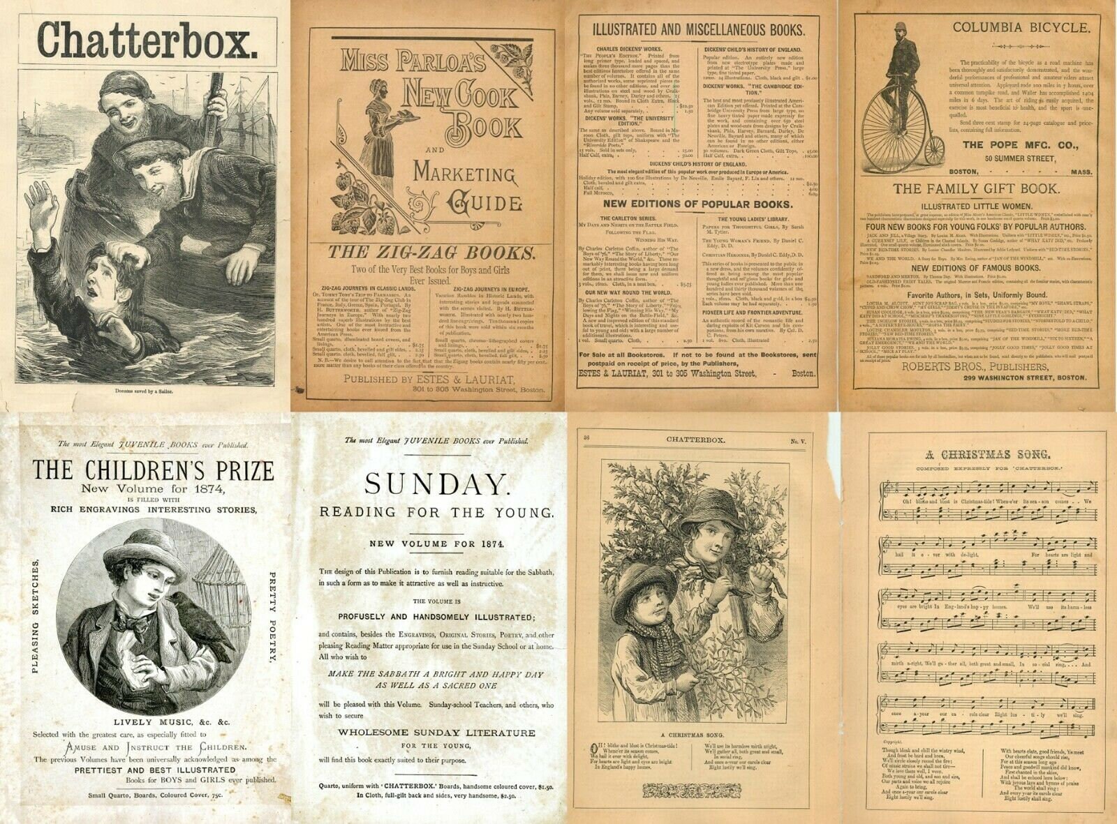Chatterbox Vol.1 (1872-1880) - Vintage Illustrated Victorian Magazine ...