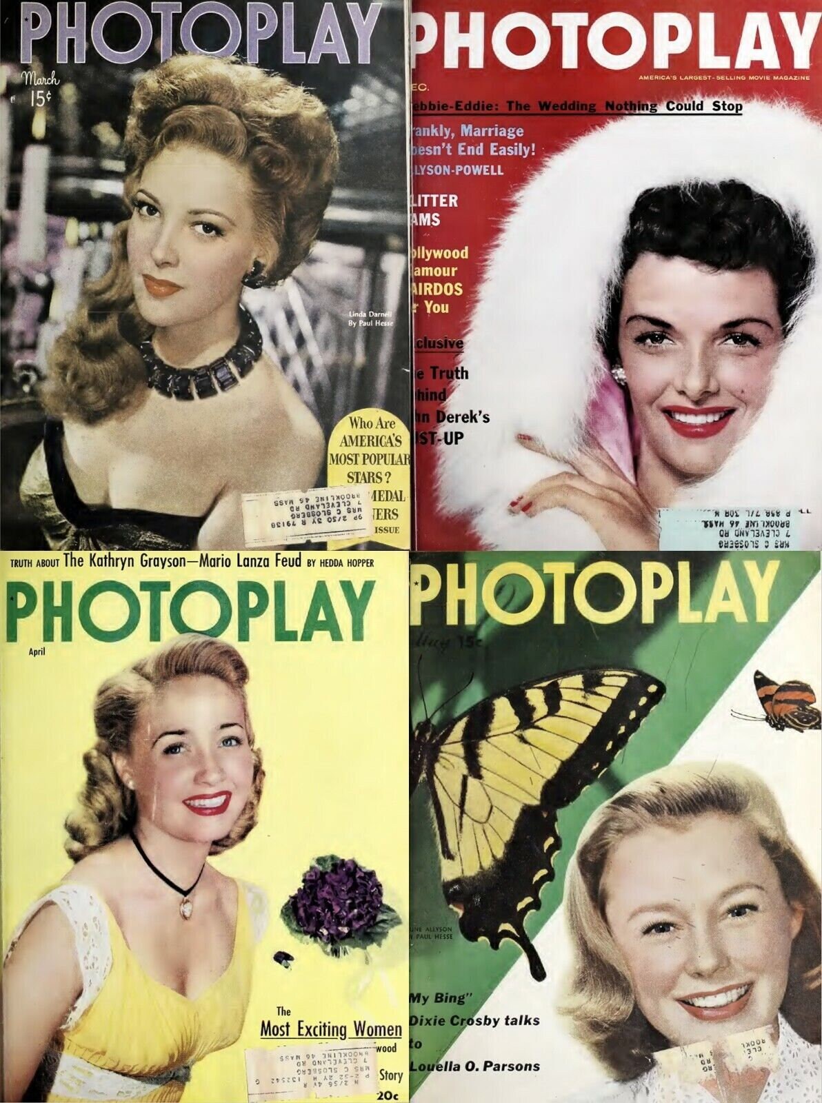 Photoplay - America Film Fan Magazine Vol. 3 (1947-1964) – 205 Old ...