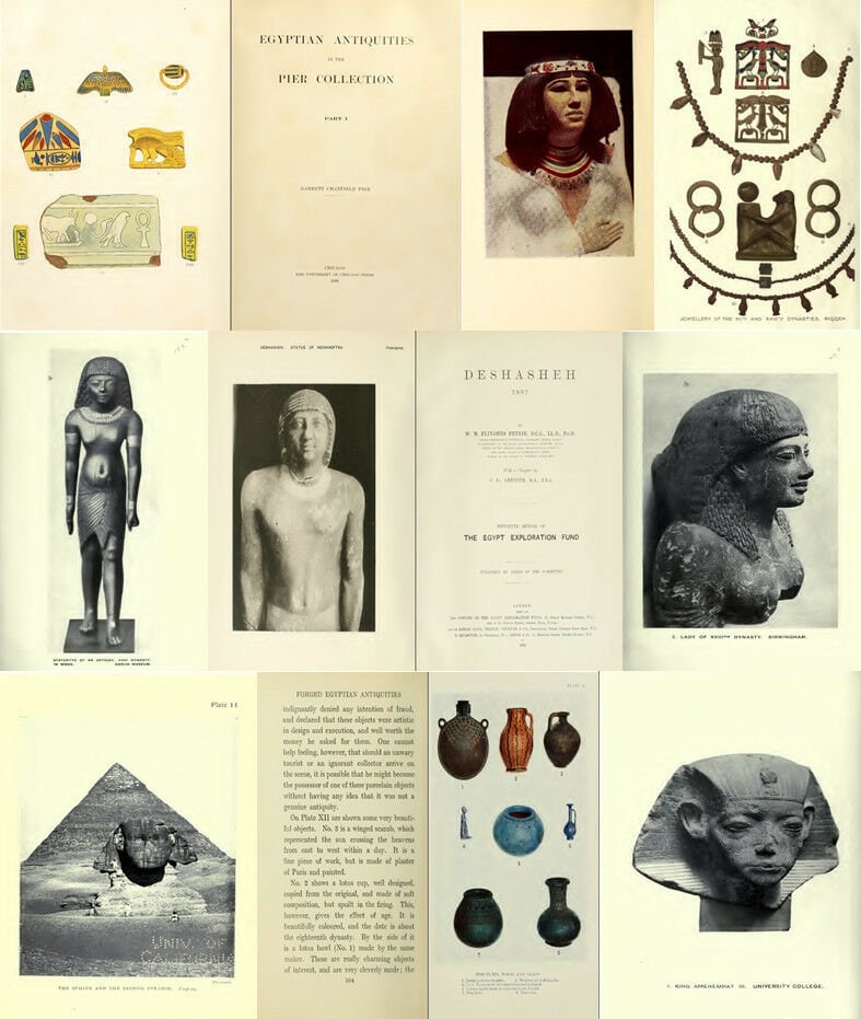 Ancient Egypt & Egyptian Archaeology History Pyramid Giza - 230 Old ...