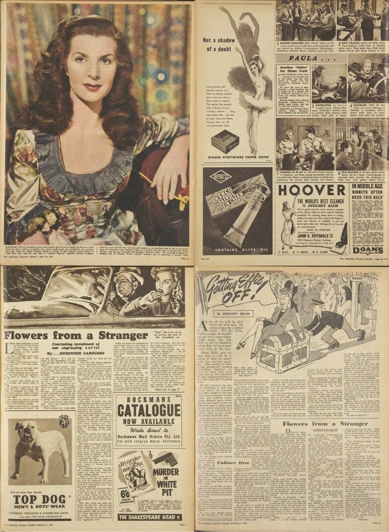 The Australian Women's Weekly Magazine (1945-1947) - Volume 5 - 156 Old ...