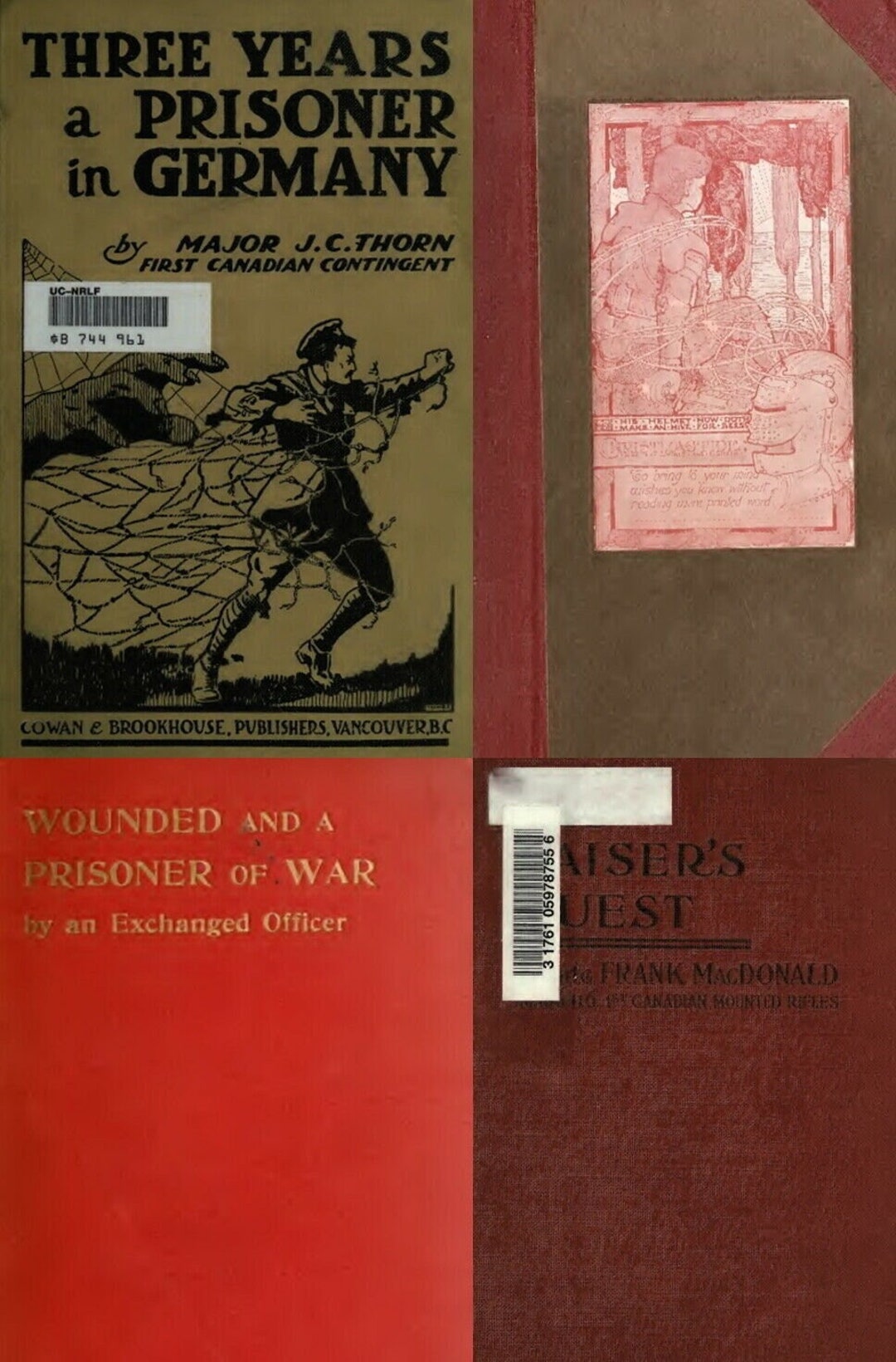 40 Rare World War 1 Prison Camps Ruhleben British German Prisoners ...