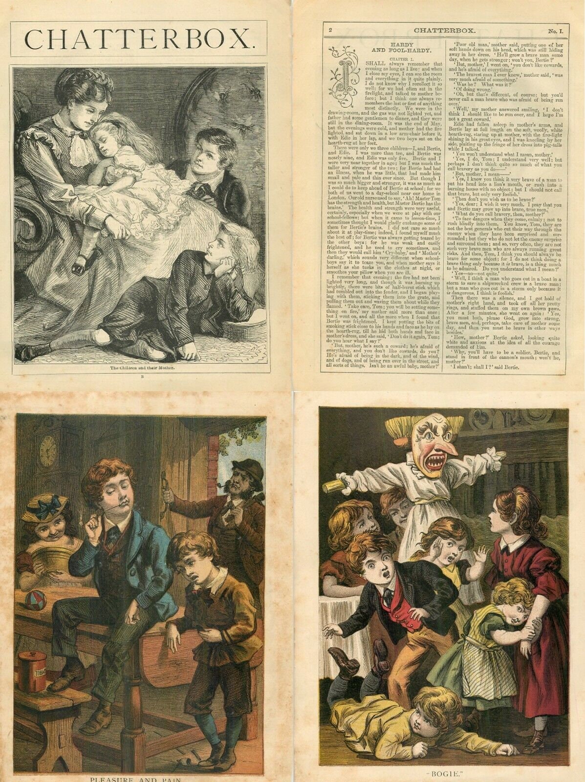 Chatterbox Vol.1 (1872-1880) - Vintage Illustrated Victorian Magazine ...