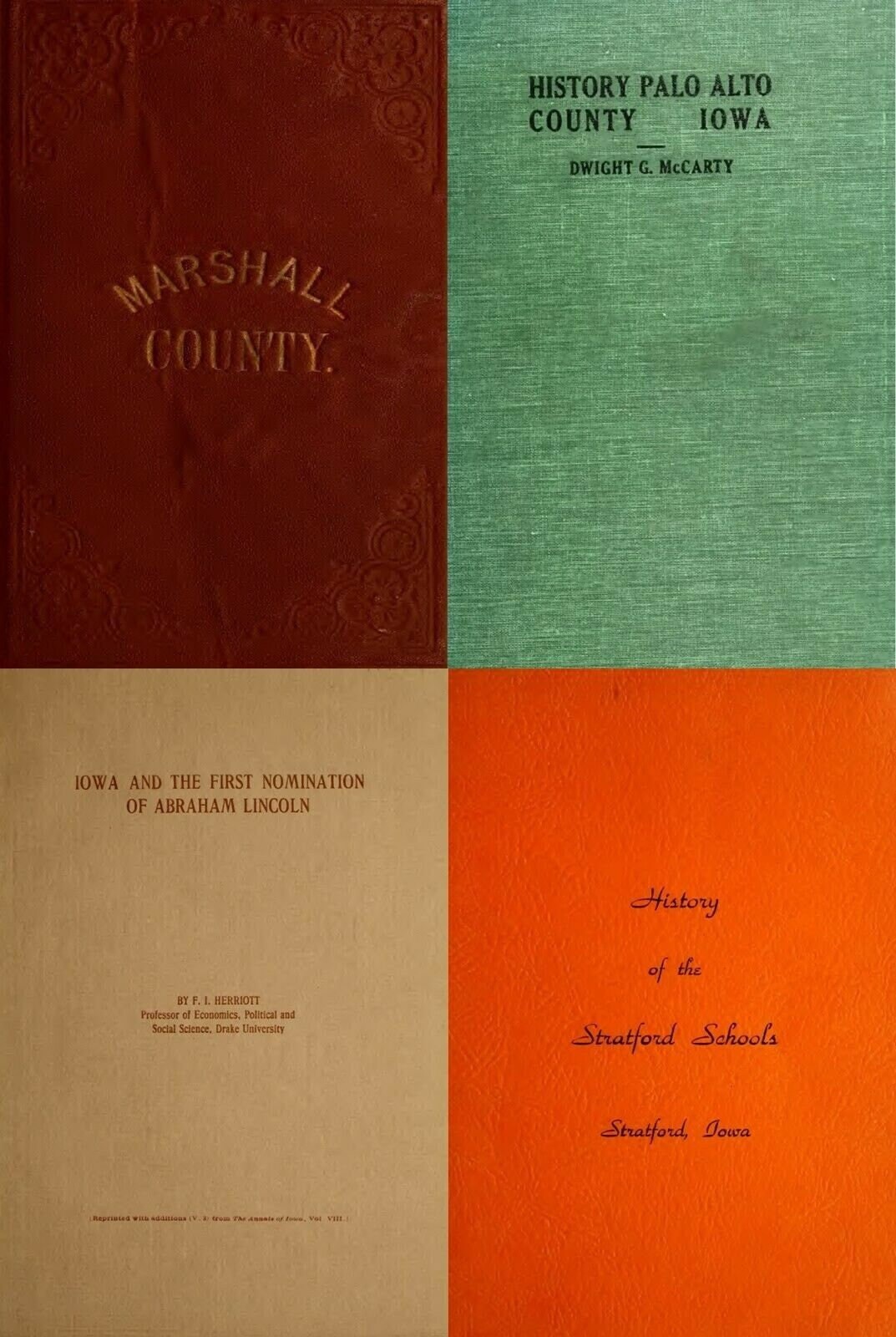 Iowa History & Genealogy: 107 Rare Old Books (digital Download) - Etsy