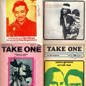 Take One - Canadian Cinema Film Magazine (1966-1974) - 30 Old Issues ...