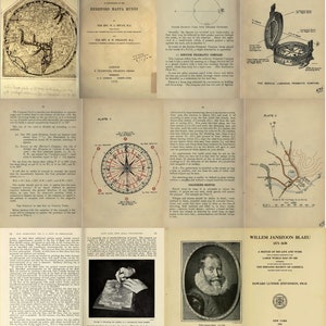 Cartography, Maps, Map Making, Ancient Maps & Atlas - 140 Rare Old ...
