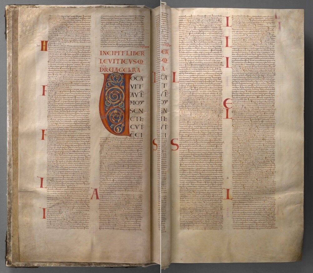 The Codex Gigas (devil's Bible): Medieval Illuminated Manuscript ...