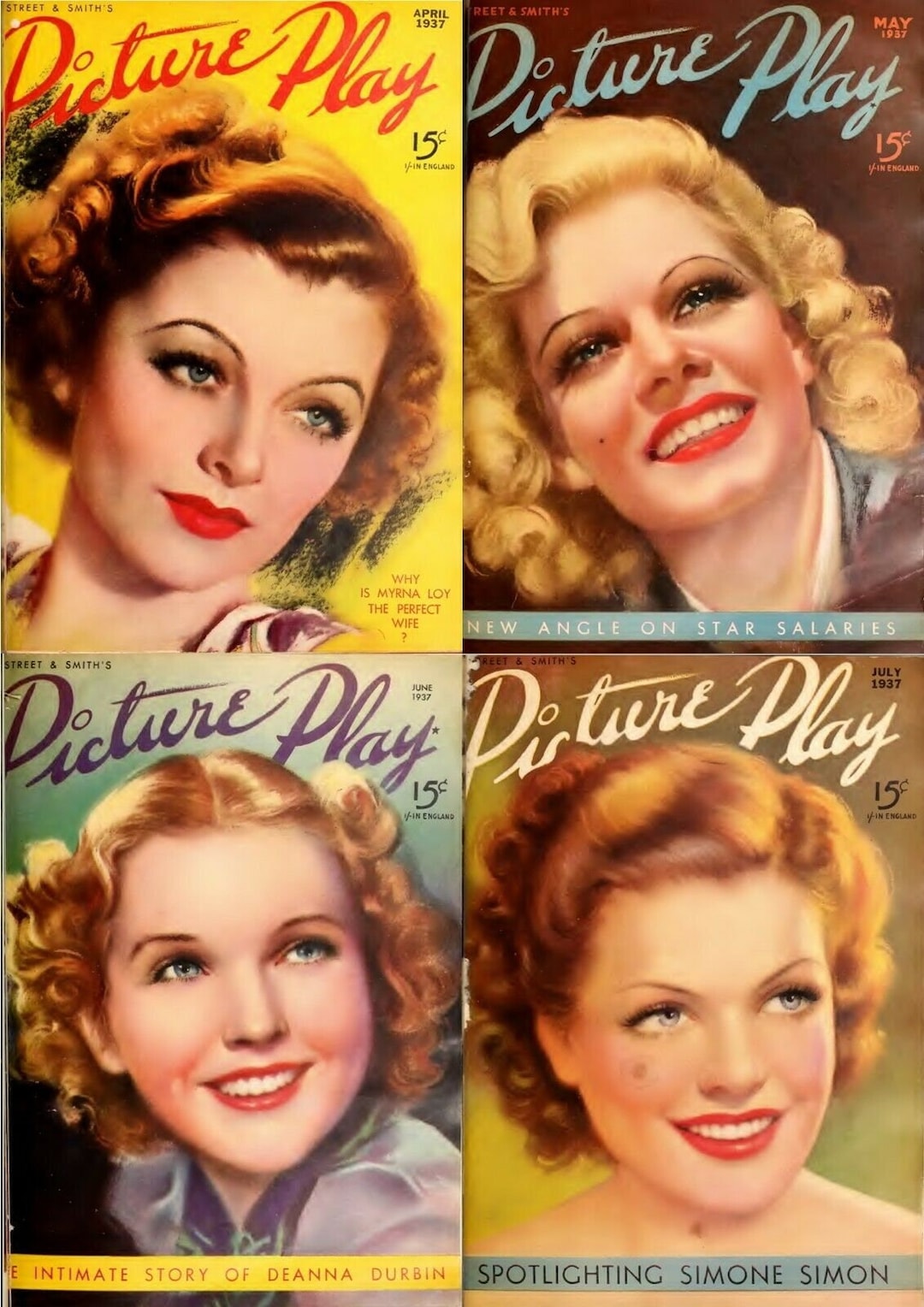 Picture Play - America Films Magazine Vol.2 (1925-1938) – 140 Old ...