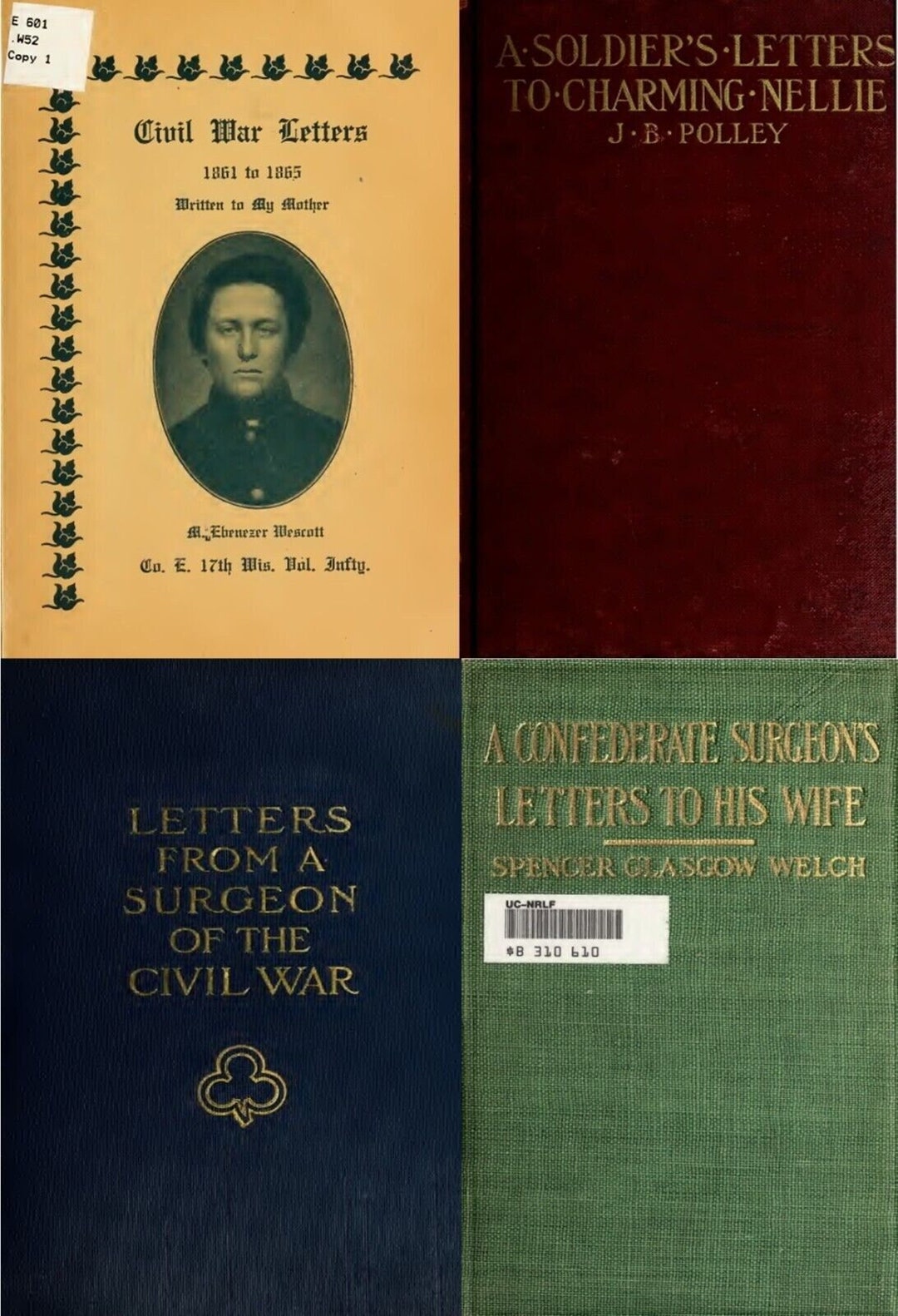 The American Civil War Letters - Battles Union Confederate Infantry ...
