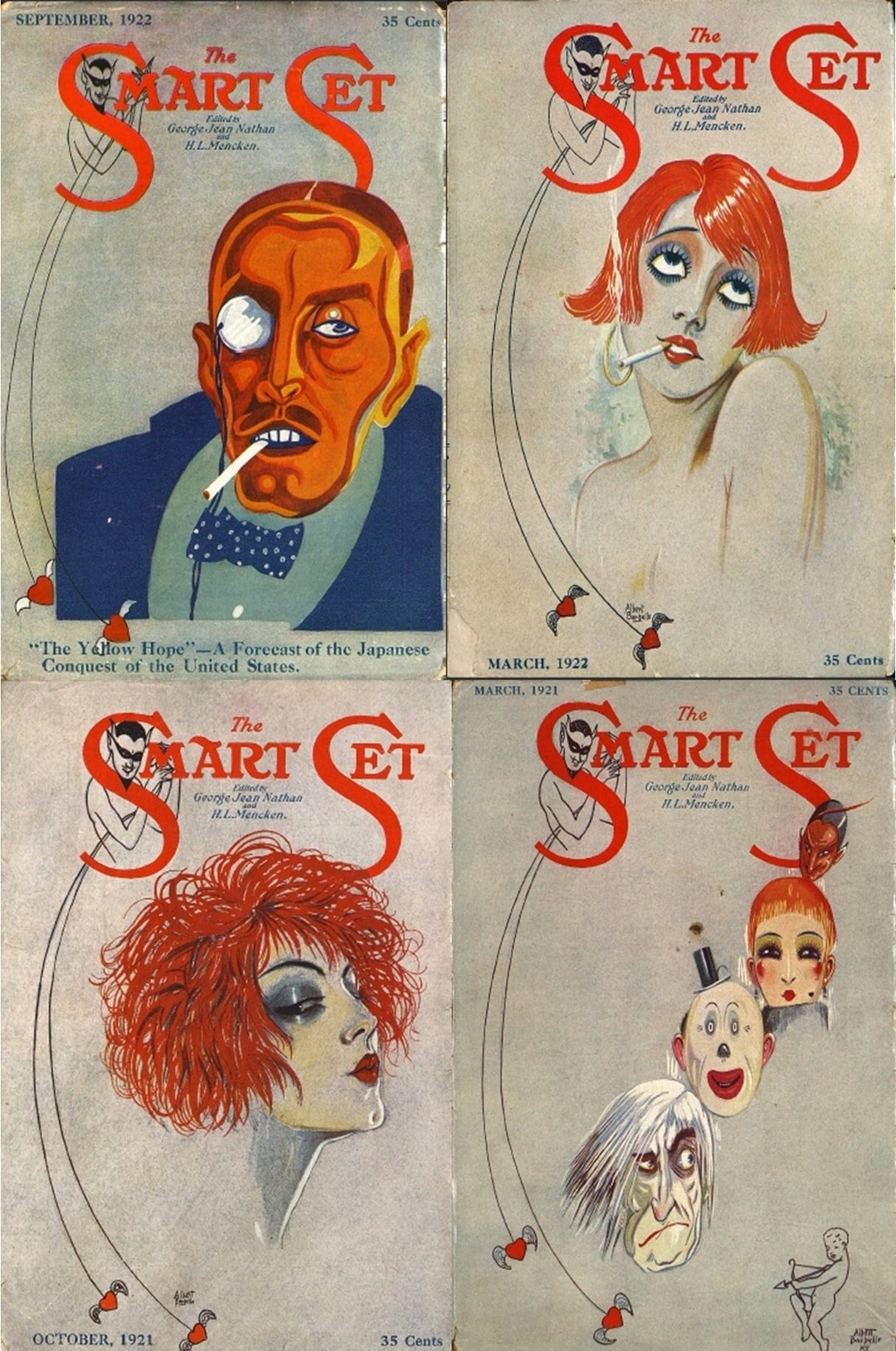Smart Set Magazine - American Literary - V.5 (1921-1922) - Magazine for ...