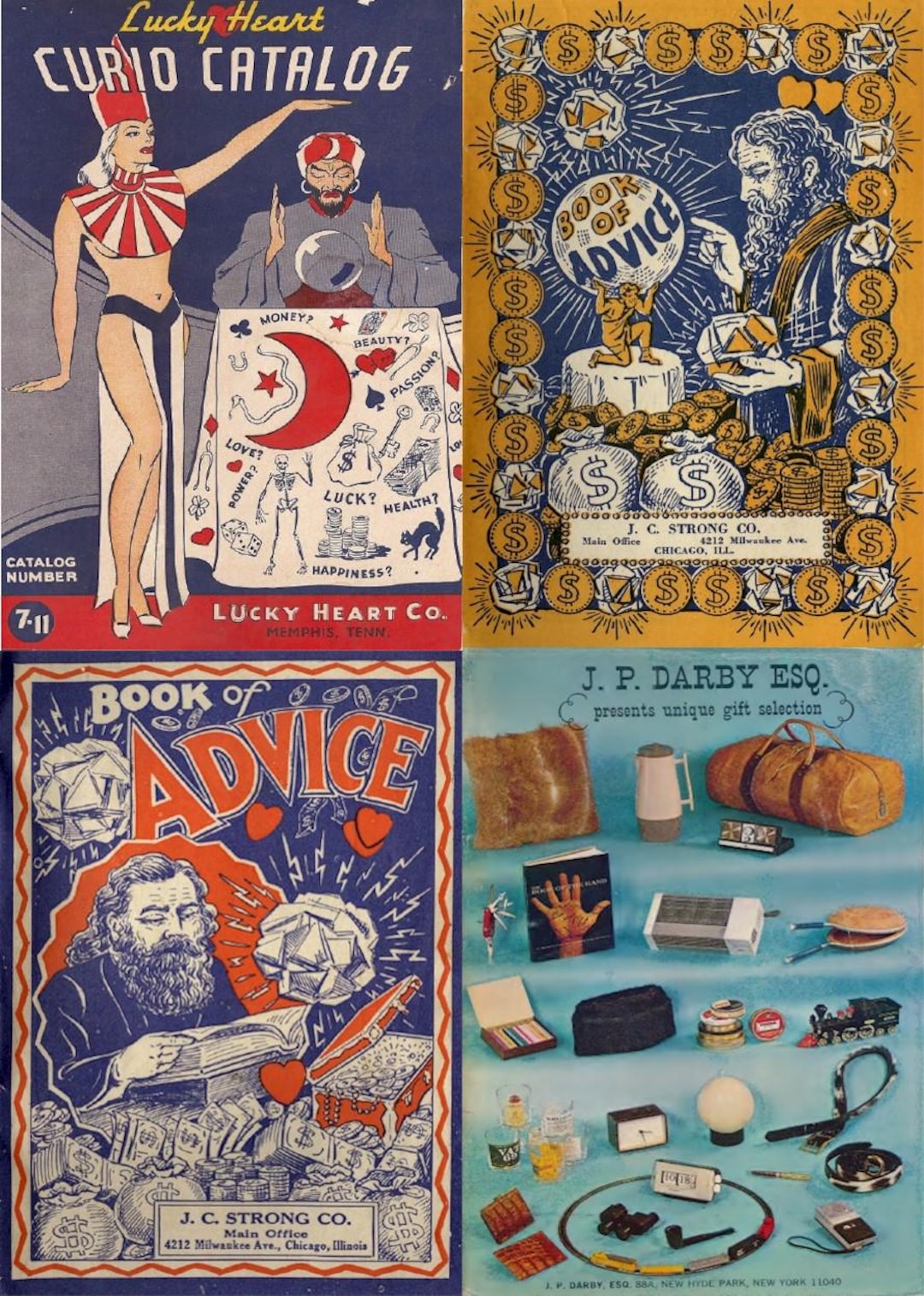 Vintage Novelty Catalogs – 13 Rare Assorted Curios (digital Download ...