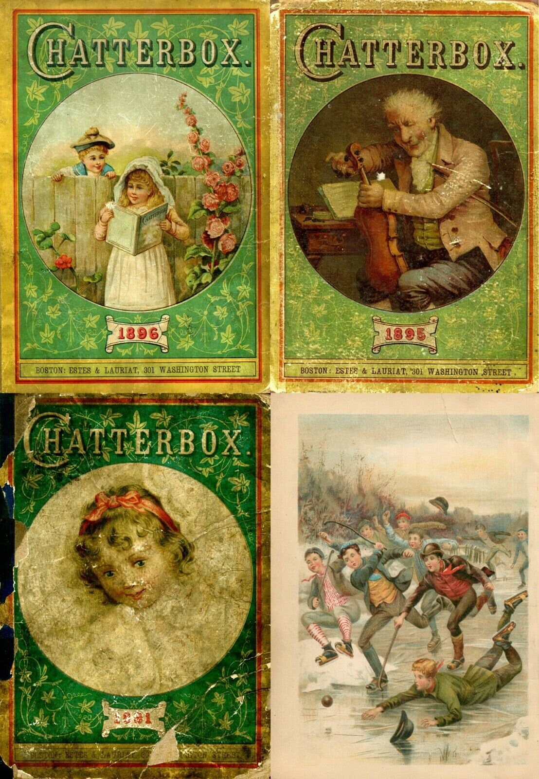 Chatterbox Vol.3 1890-1897 Vintage Illustrated Victorian Magazine ...