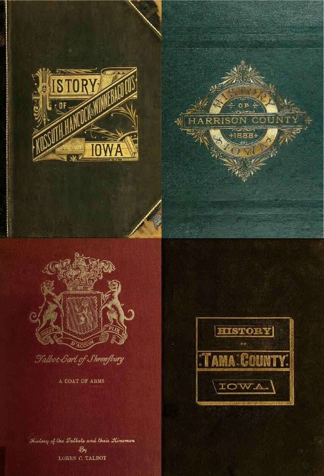Iowa History Geography Genealogy Ancestry Family Records Industry Vol.2 ...