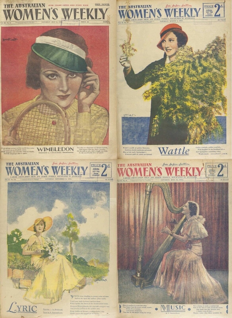 The Australian Women's Weekly Magazine (1933-1935) - Volume 1 - 130 Old ...