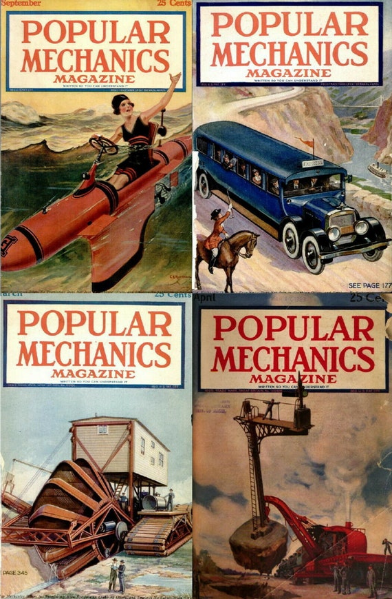Popular Mechanics Illustrations