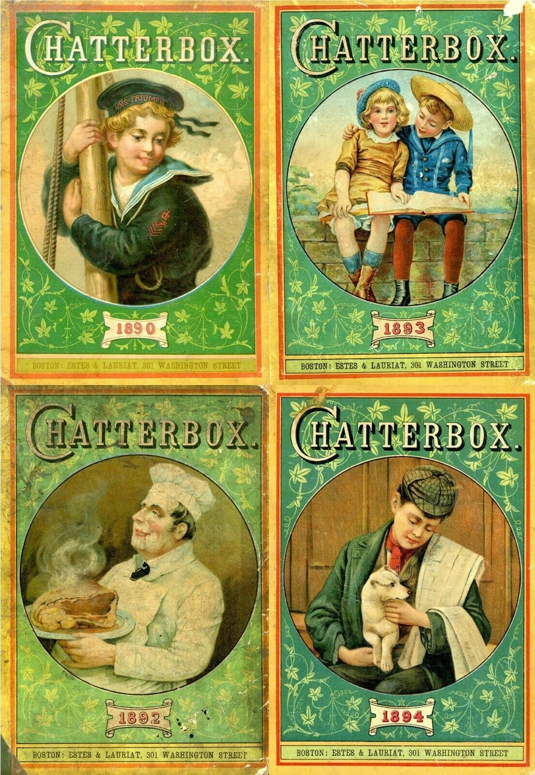 Chatterbox Vol.3 (1890-1897) - Vintage Illustrated Victorian Magazine ...