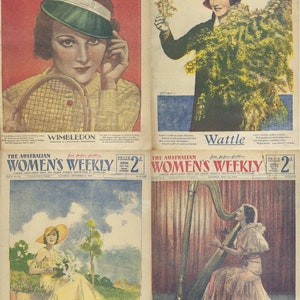 The Australian Women's Weekly Magazine Vol.1 (1933-1935) -130 Old ...