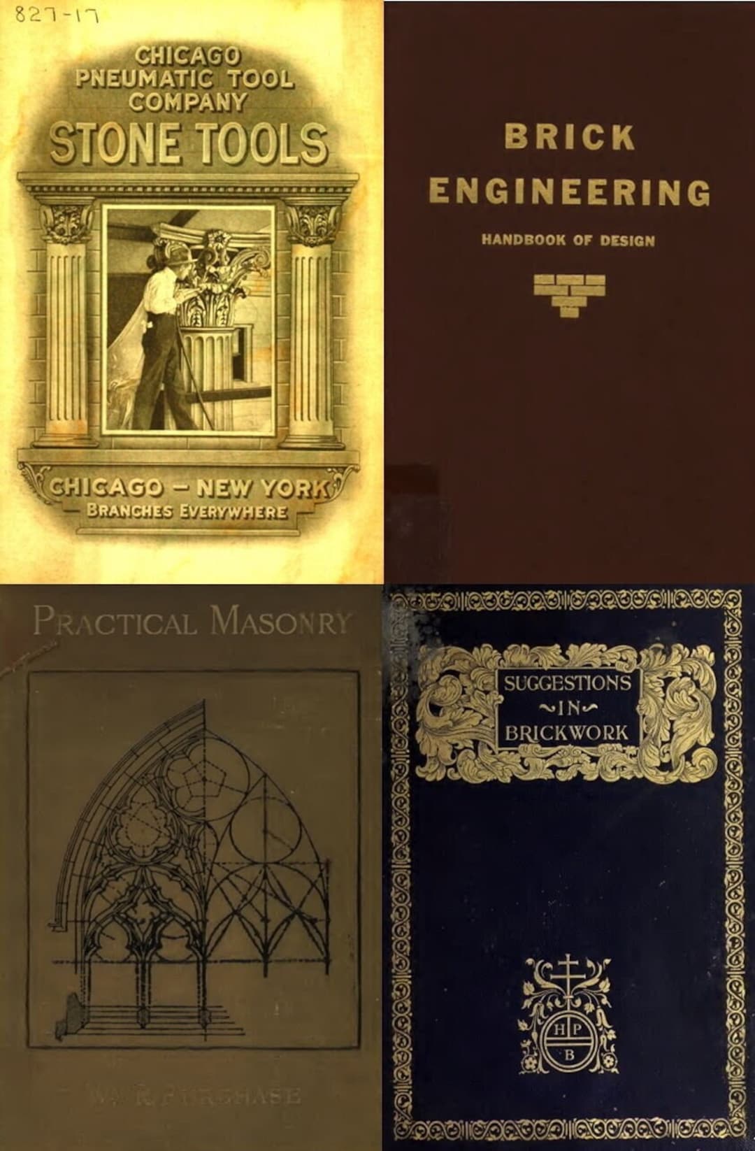 125 Old Books on Bricklaying, Plastering, Masonry Work and Stone ...