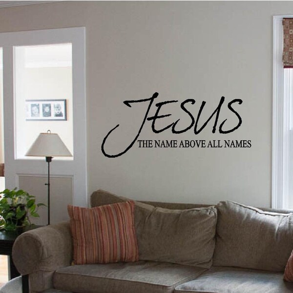 Christian Wall Decal - Etsy