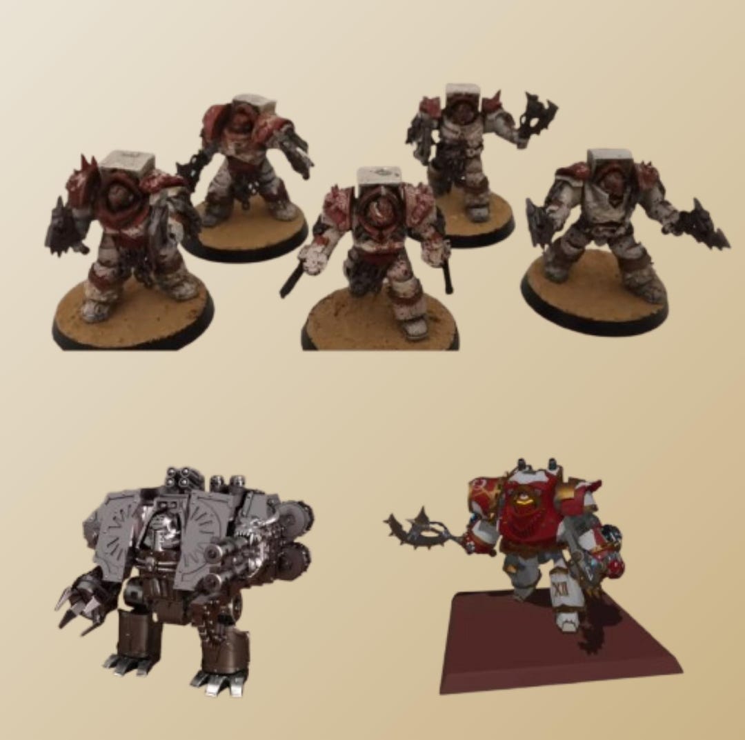 World Eater Pack , World Eater Terminators , Golden Days Stl ...