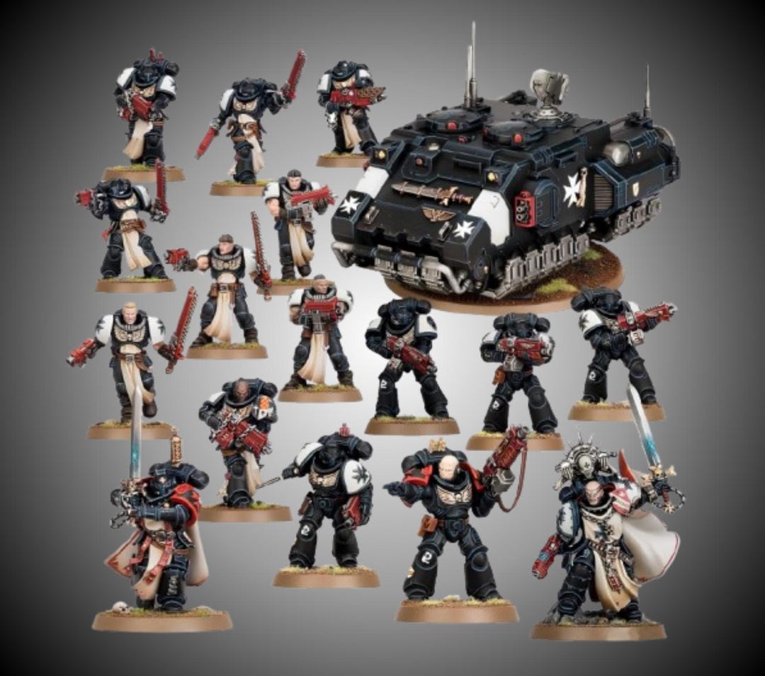 Black Templar Stl , Combat Patrol Pack , Templar Stl , Combat Patrol ...