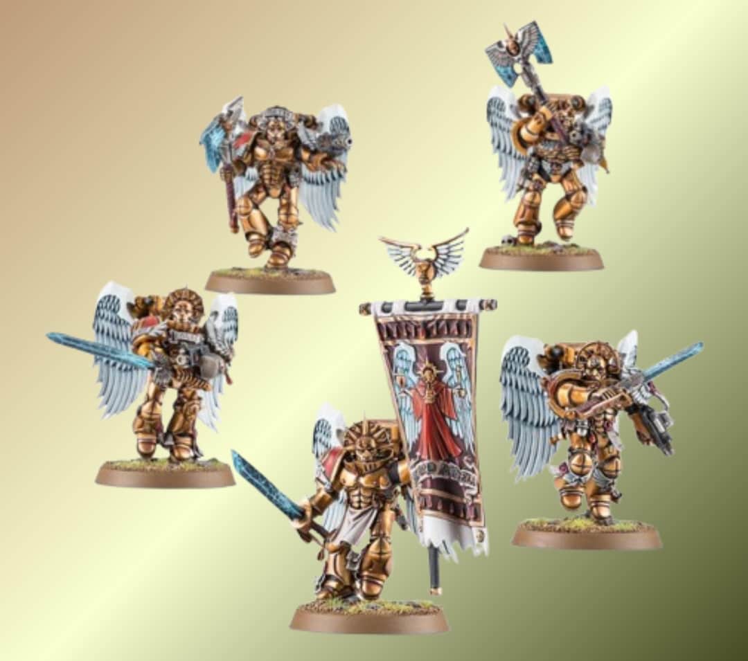 Sanguinary Guards Stl , Sanguinary Guard Squad , Sanguinary King Stl , Sanguinary Guard Wings ...