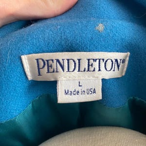 Vintage Pendleton Wool Coat - Etsy
