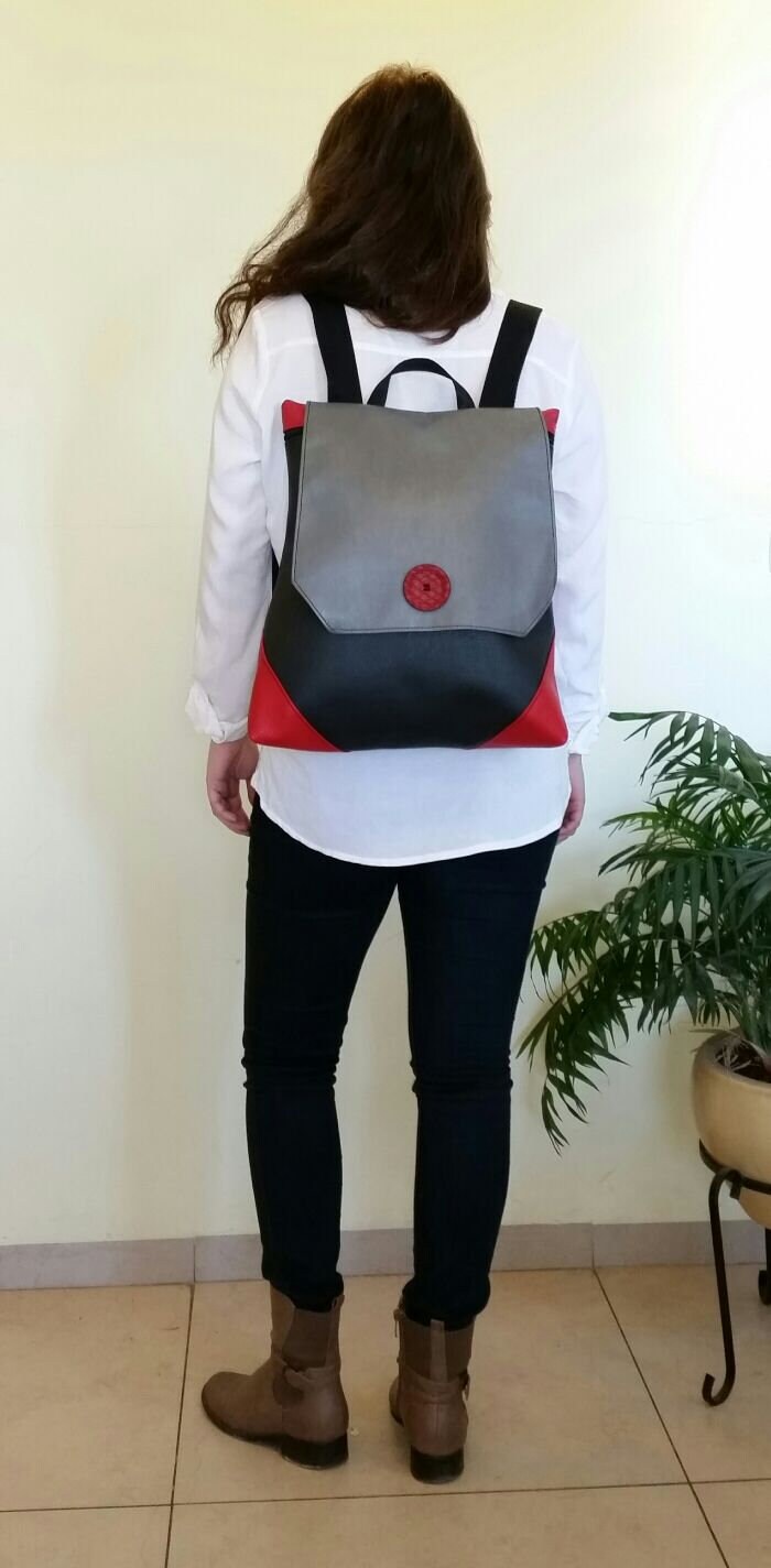 Leptop Backpack Day Back Bag Lightweight Back Bag Strong - Etsy