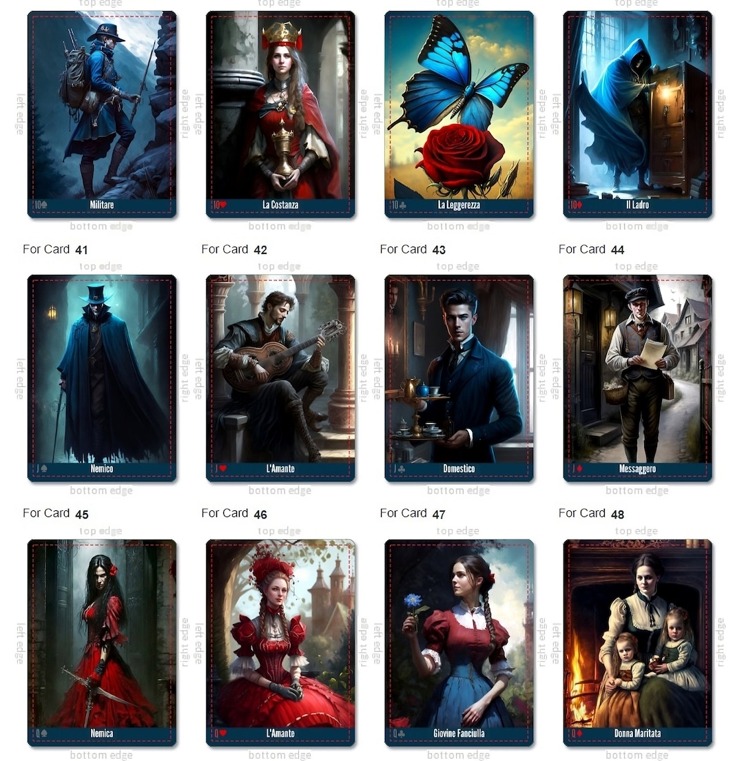 Sibilla Cards - Etsy