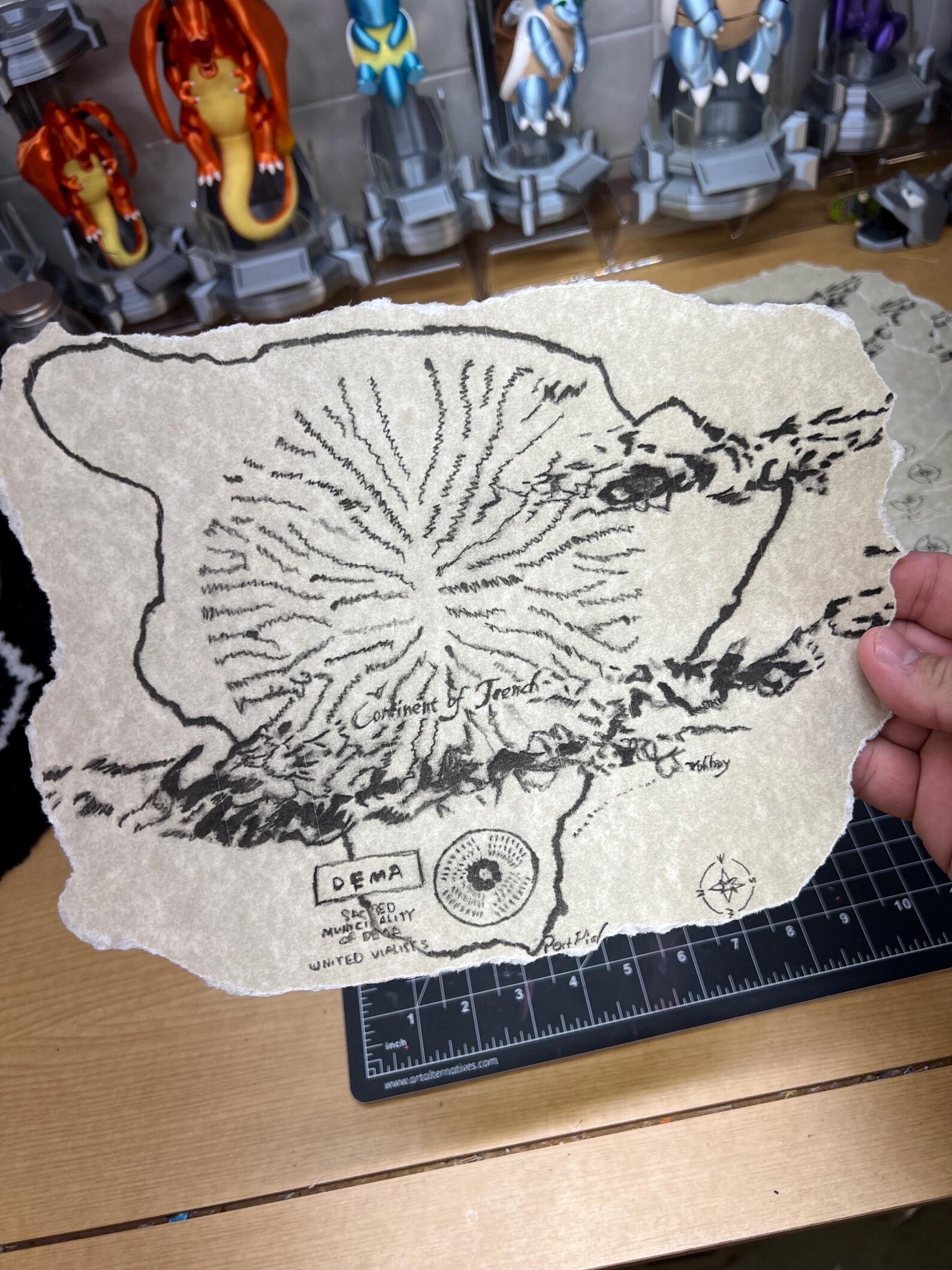 Trench Map - Etsy