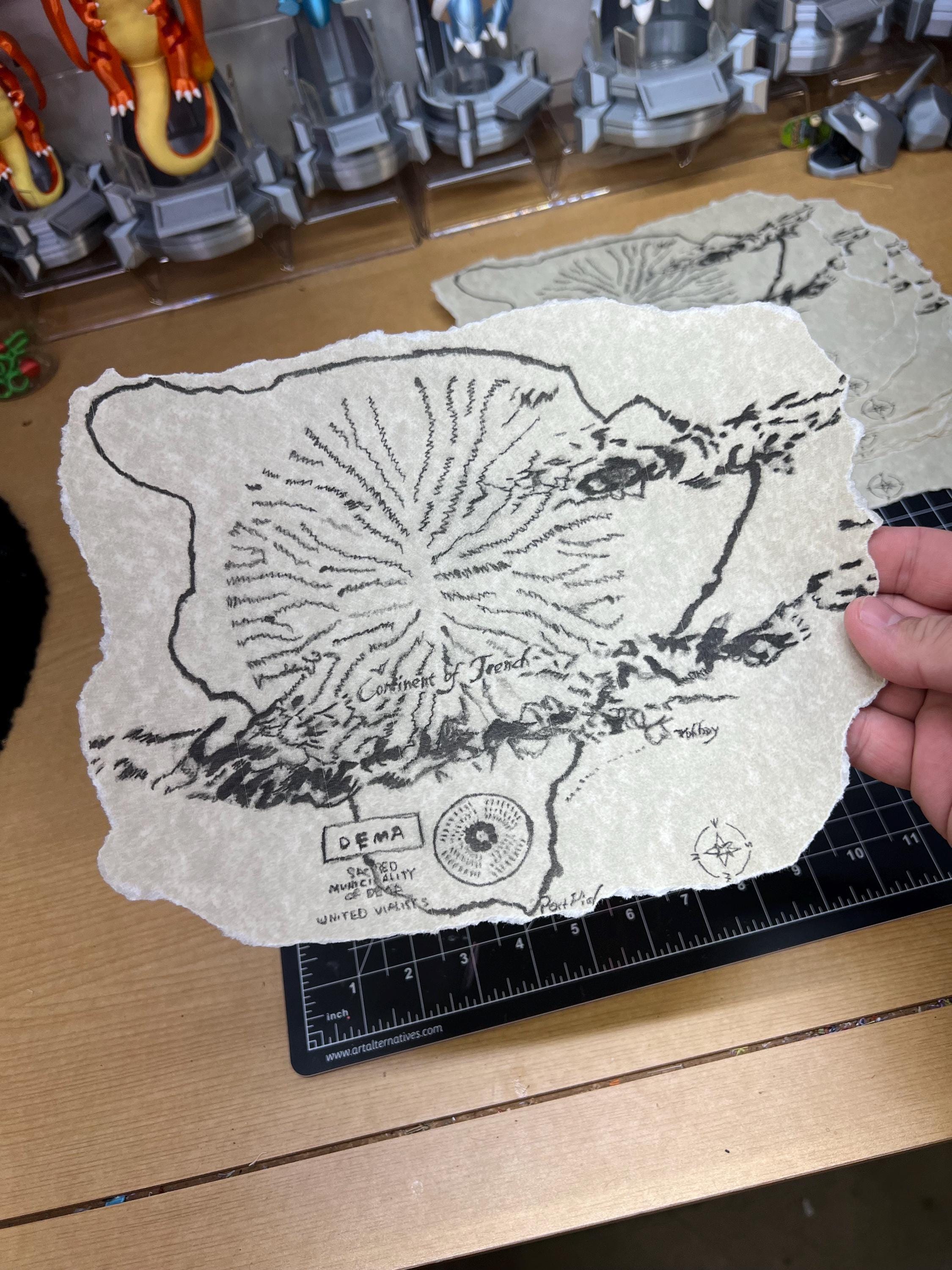 Trench Map - Etsy