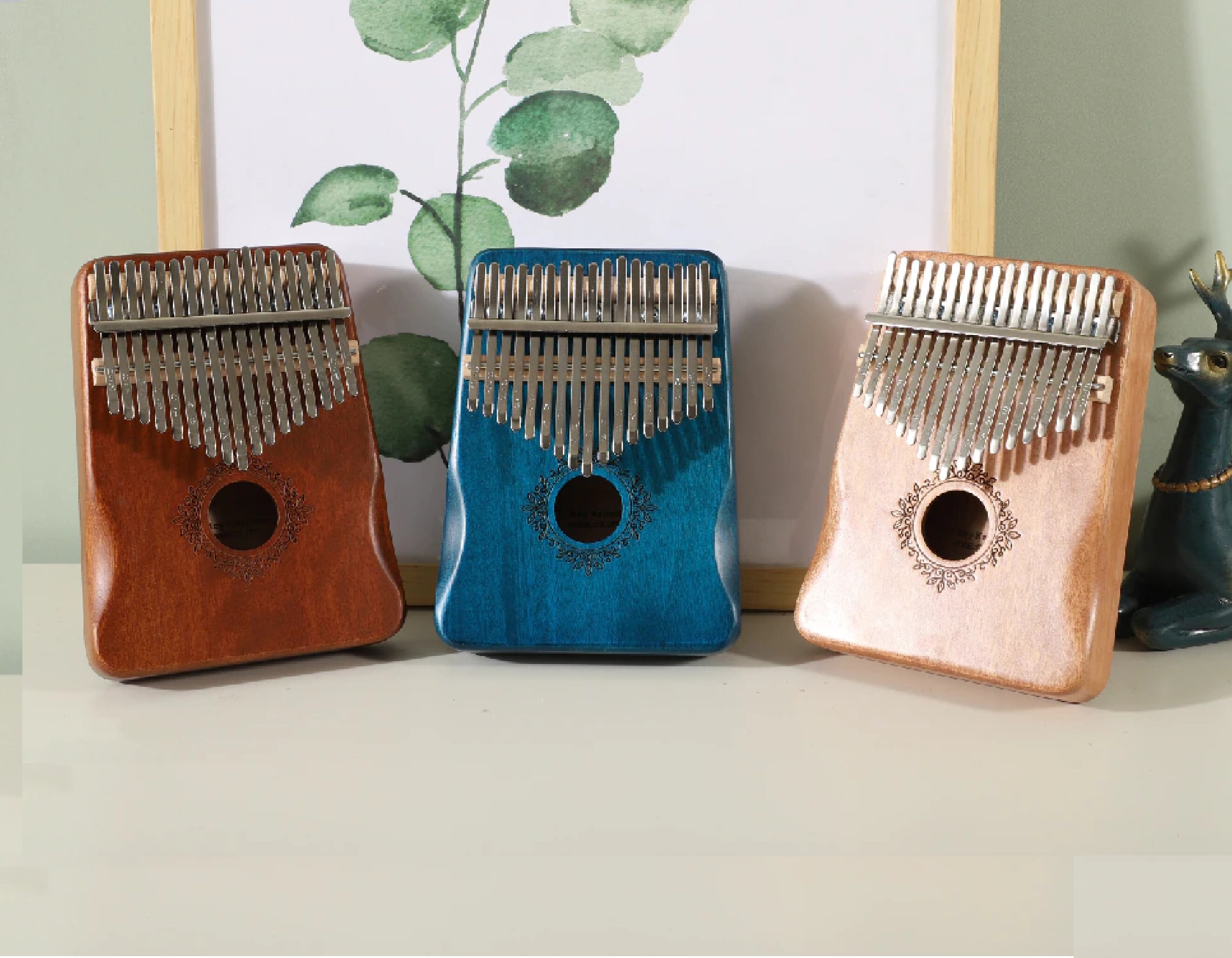 17 Key Kalimba Mbira African Thumb Piano Play With Guitar - Etsy