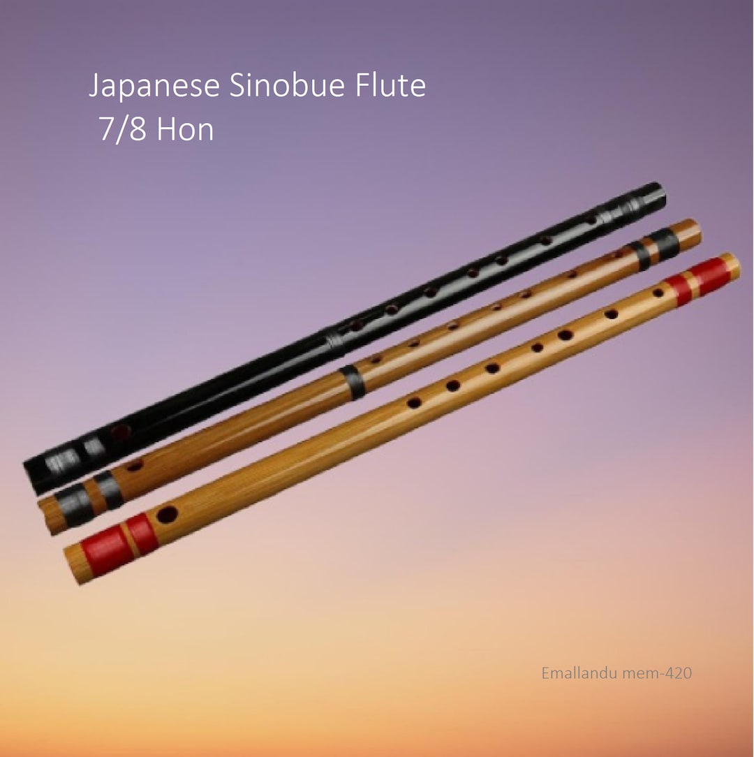 Handmade Bamboo Shinobue Flute: 8 Hon Choshi, Japanese Piccolo - Etsy
