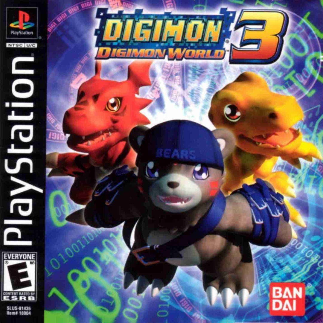 Digimon World 3 PS1 Great Condition Fast Shipping - Etsy