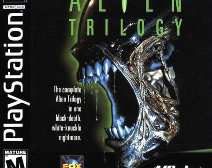 Alien Trilogy PS1 Great Condition Fast Shipping - Etsy