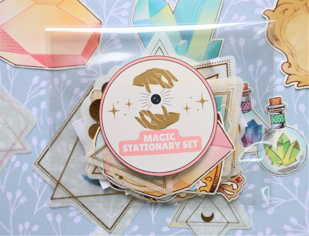 Magical Stationery Set, Magic Theme Stationery Set, Alchemy Stationary ...
